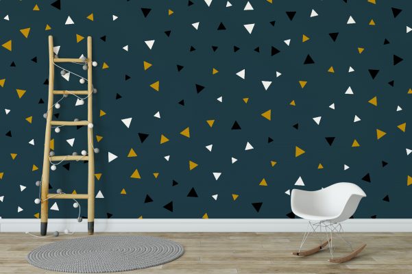 Triangle Wall Stickers | Trendy Nursery Ideas | Colourful Wall Stickers