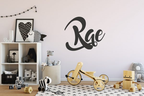 Contemporary Girls Name Wall Sticker | Stunning Wall Stickers